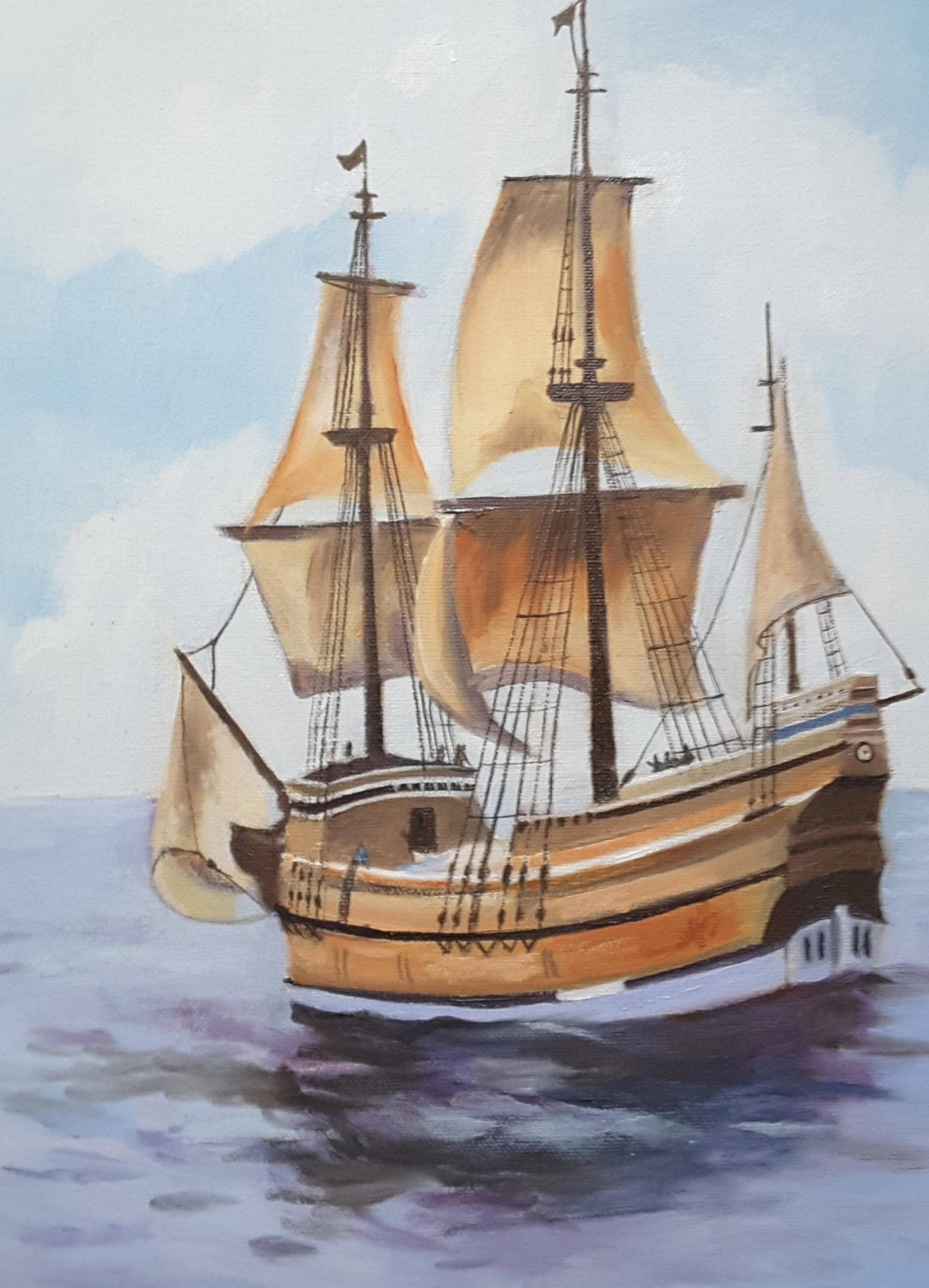 Mayflower II – The Eastham Painters Guild, Cape Cod, MA