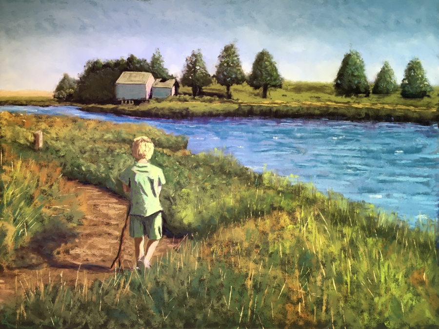 Salt Pond Explorer – The Eastham Painters Guild, Cape Cod, MA